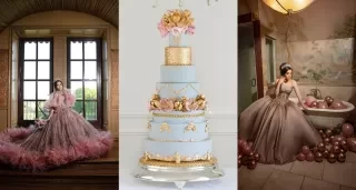 Un espectáculo de la realeza moderna para una princesa.