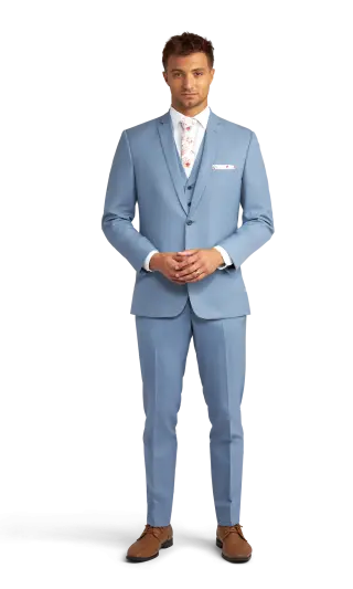 Light Blue Verona Suit | Quinceañera Suits