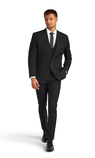Black Valencia Suit | Quinceañera Suits